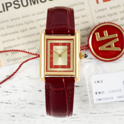 AF厂卡地亚WGTA0059,复刻卡地亚坦克WGTA0059镶钻表冠女表价格_多少钱_报价-实名表业高仿手表商城