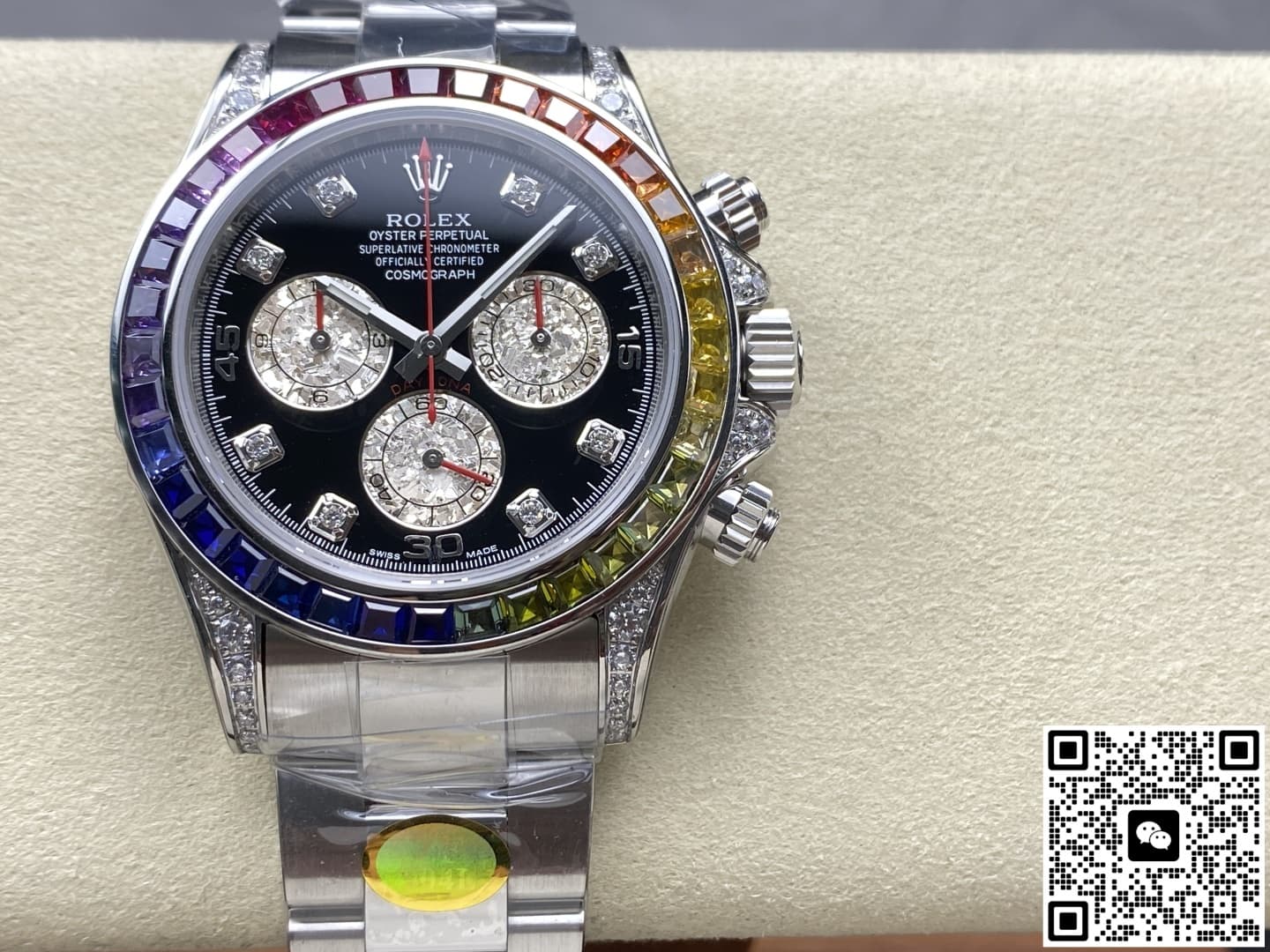 ZF厂劳力士116599 RBOW,复刻劳力士宇宙计型迪通拿116599 RBOW精钢表带男表价格_多少钱_报价-实名表业高仿手表商城